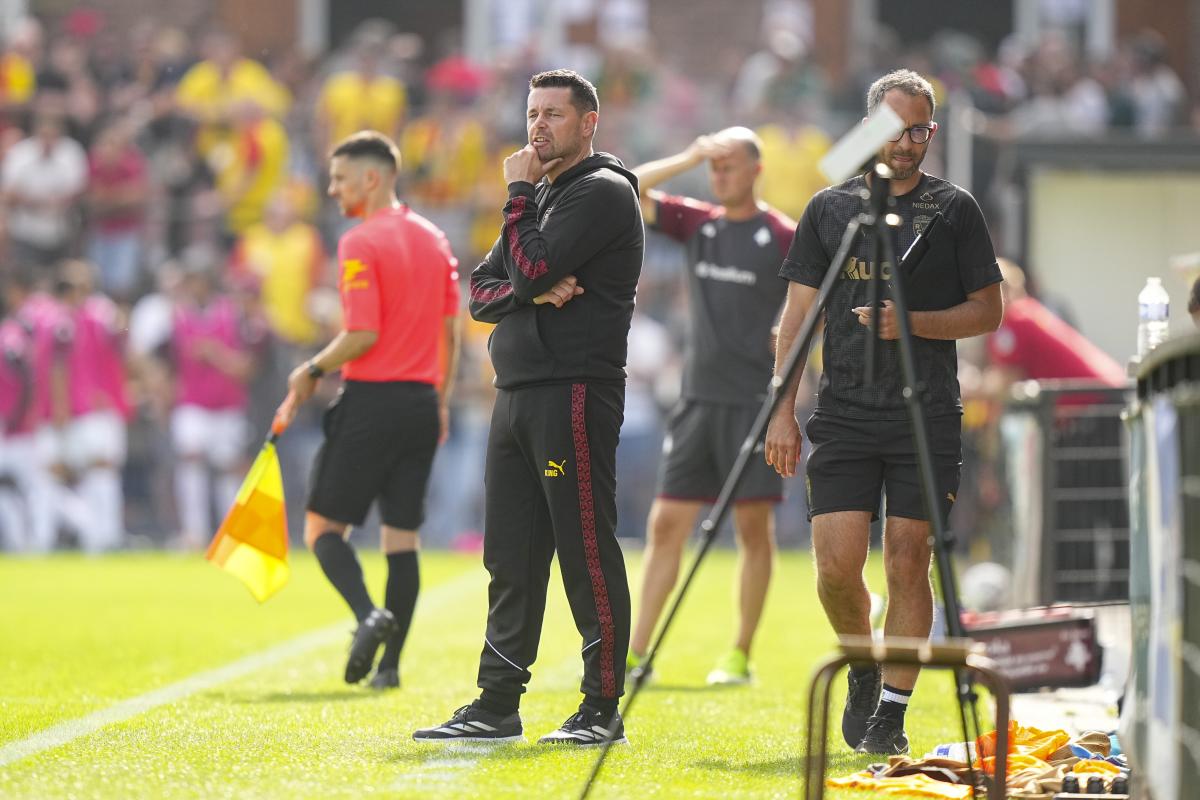 RC Lens - Le groupe lensois pour le match face à l'OM