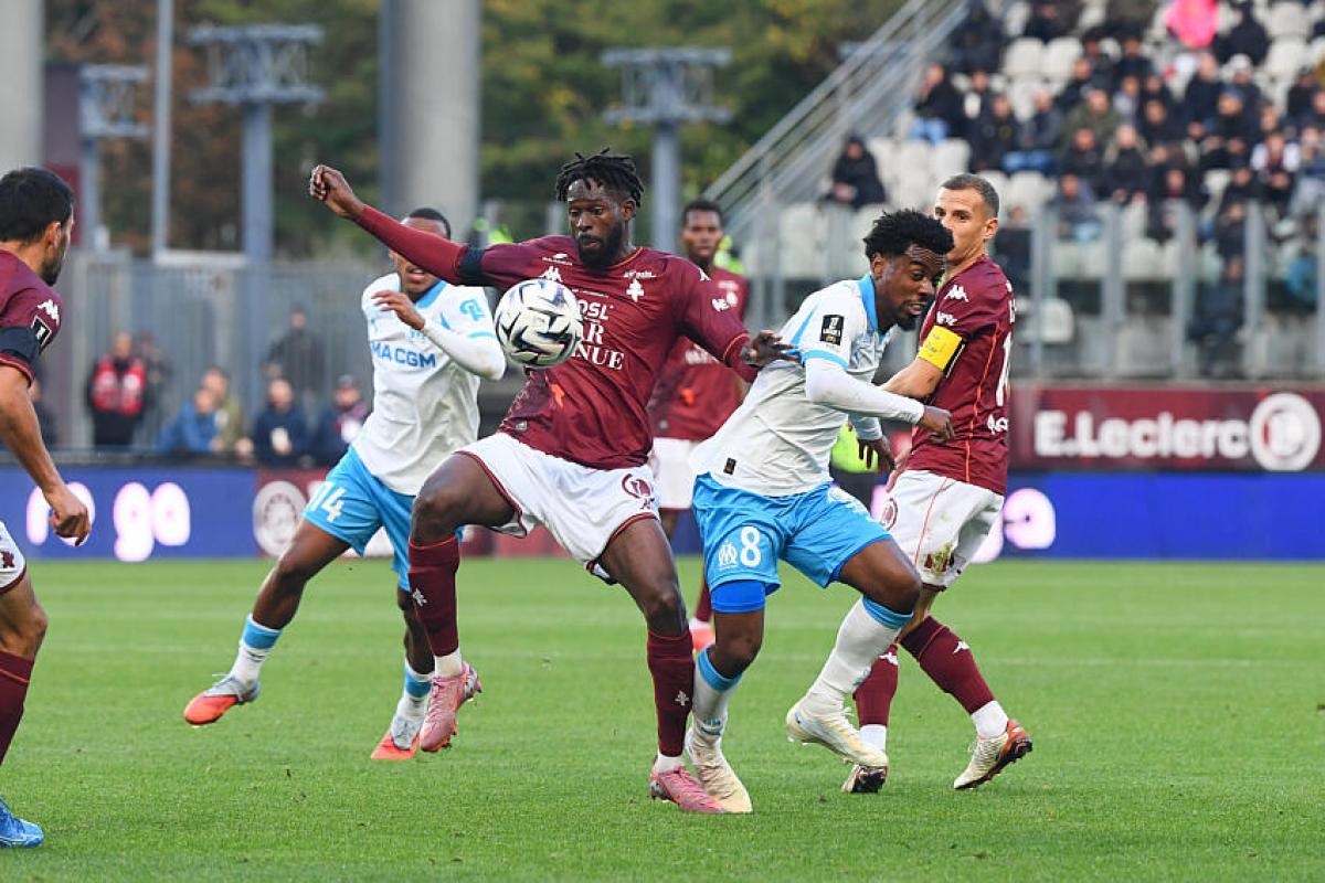 Ligue 1 - Les notes de l'OM face au FC Metz : Marseille enchaîne face ...